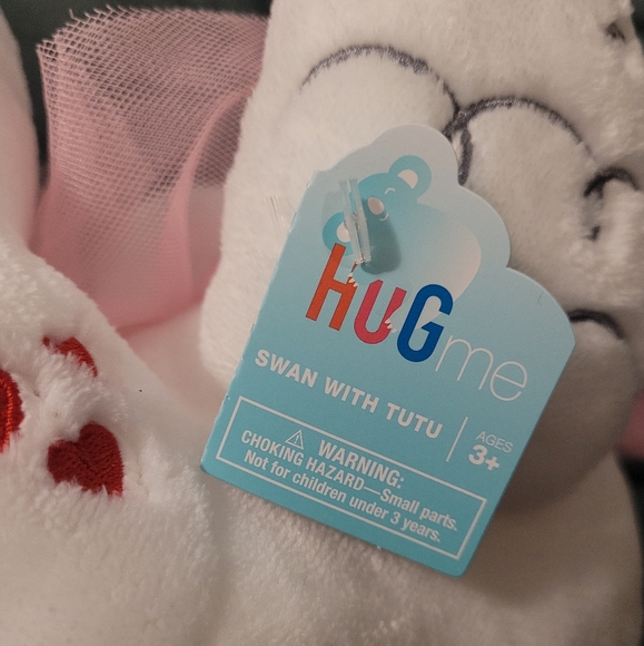 Hug Me | Toys | Nwt Swan With Tutu Stuffed Animal | Poshmark